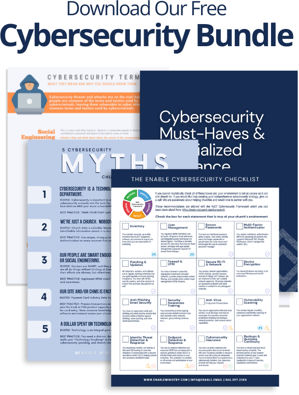 Cybersecurity Tips & Tricks | Enable Ministry Partners